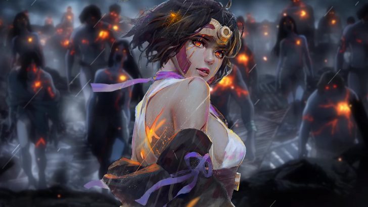 Mumei In The Rain Kabaneri Of The Iron Fortress Live Wallpaper - MoeWalls