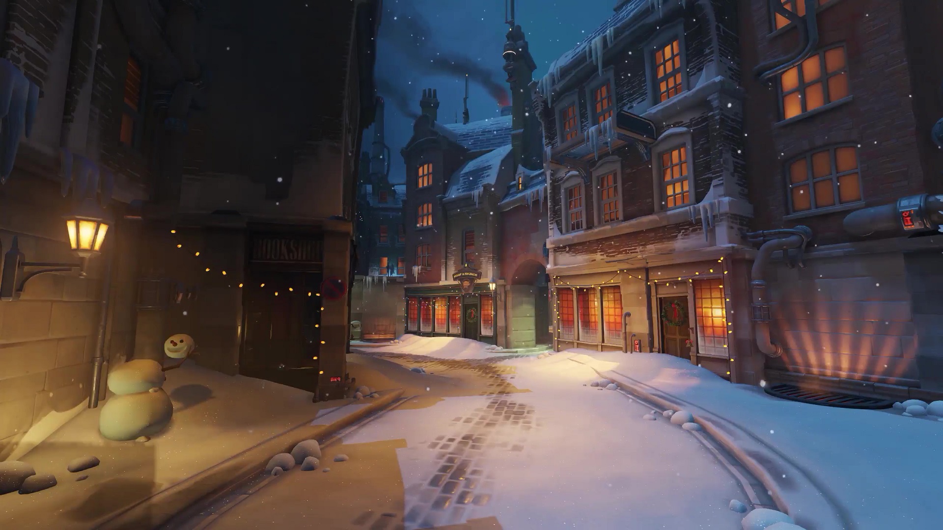Winter Town Live Wallpaper - MoeWalls