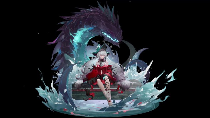 Skadi The Corrupting Heart Arknights Live Wallpaper - MoeWalls