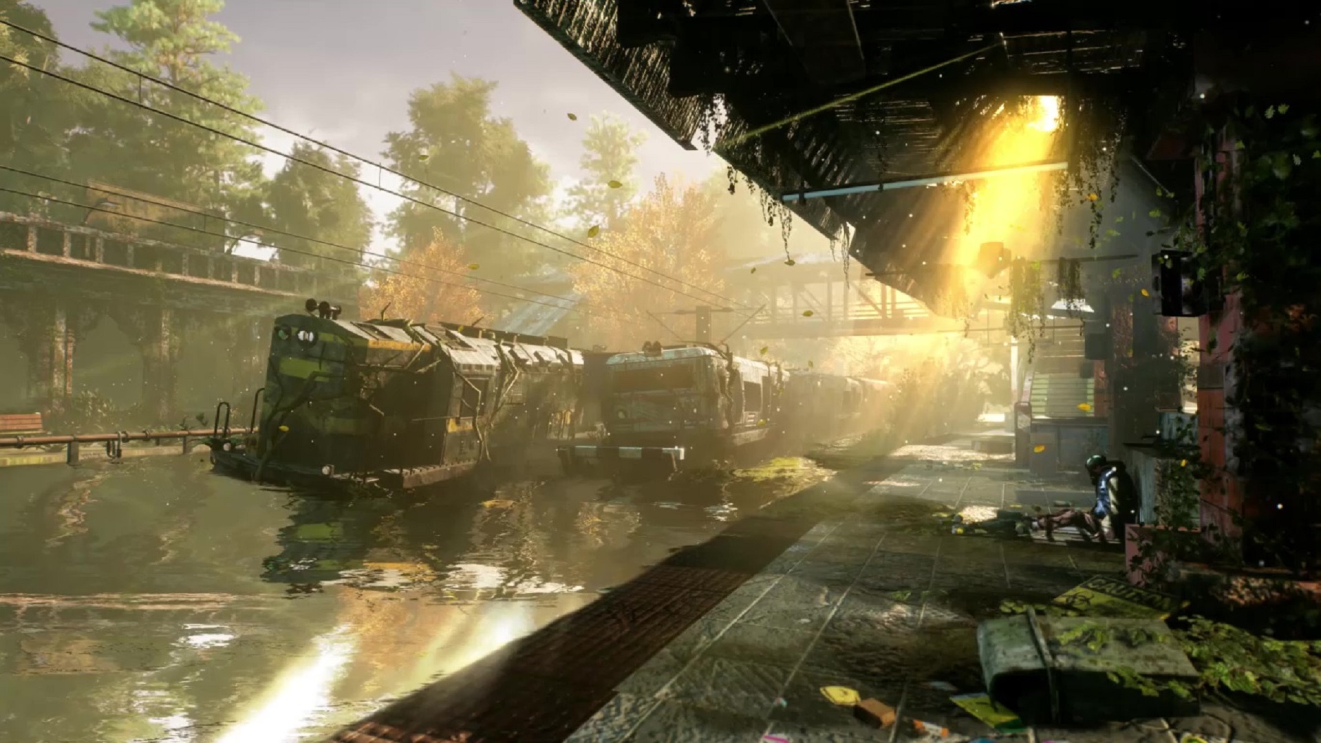 Post Apocalyptic Station Live Wallpaper - MoeWalls
