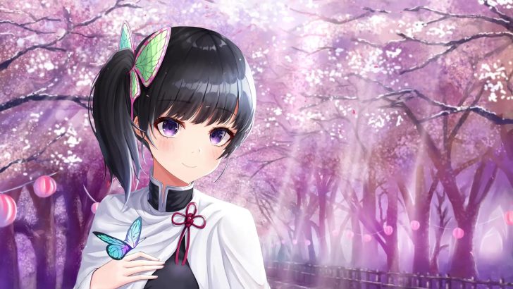 Kanao Tsuyuri Butterfly Kimetsu No Yaiba Live Wallpaper - MoeWalls