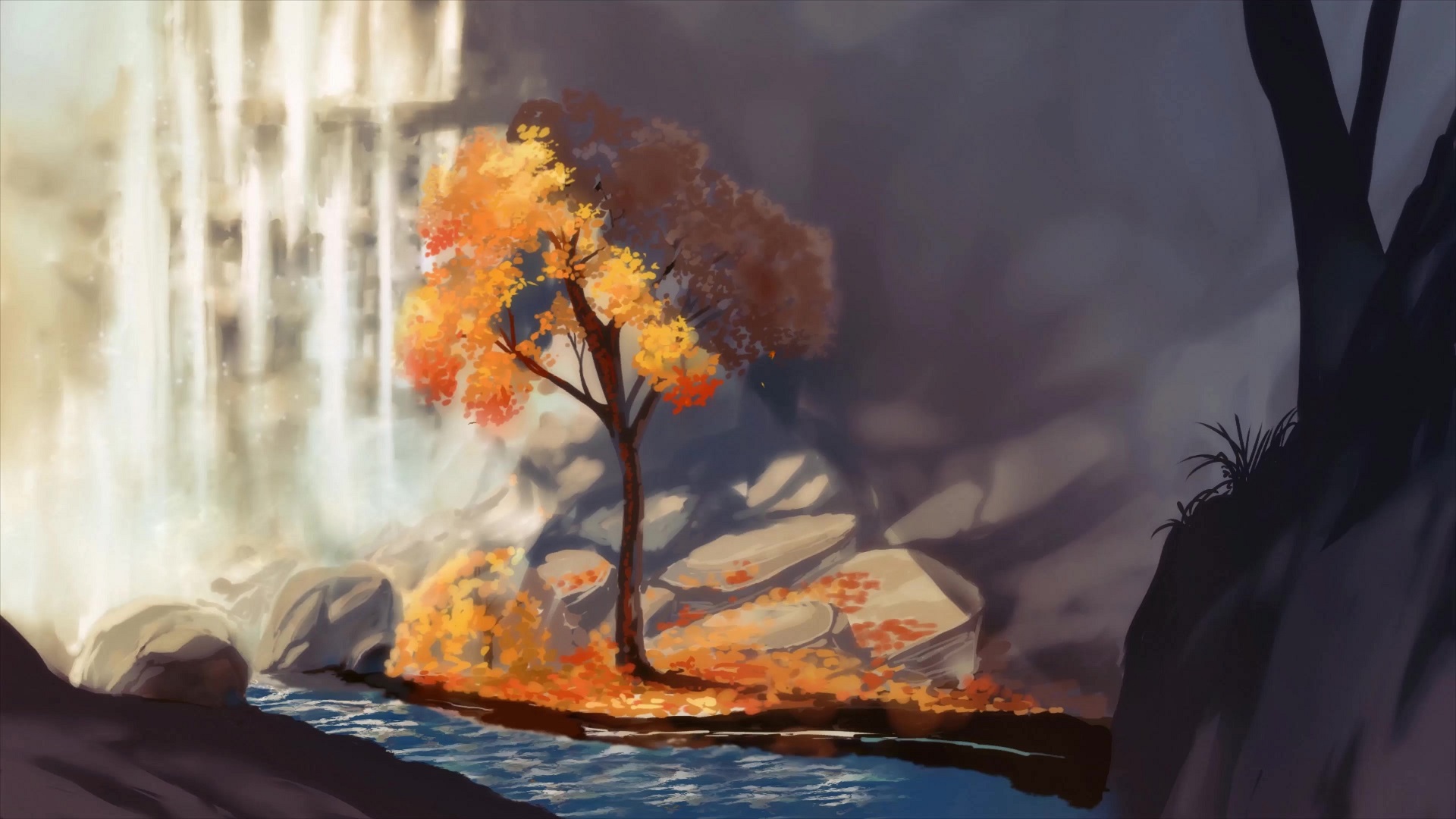 Autumn Tree Live Wallpaper - MoeWalls