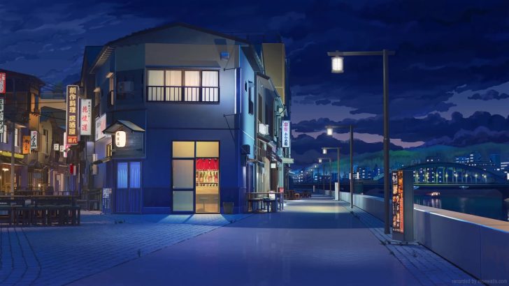 Himitsu House At Night Love, Money, Rock’n’Roll Live Wallpaper - MoeWalls