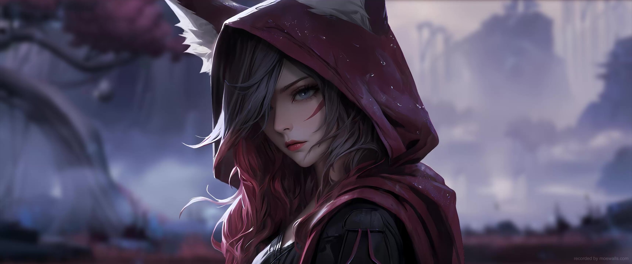 Xayah League Of Legends Live Wallpaper - MoeWalls