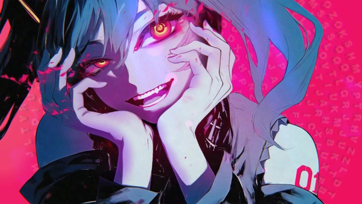 Anime Psycho Girl Smile