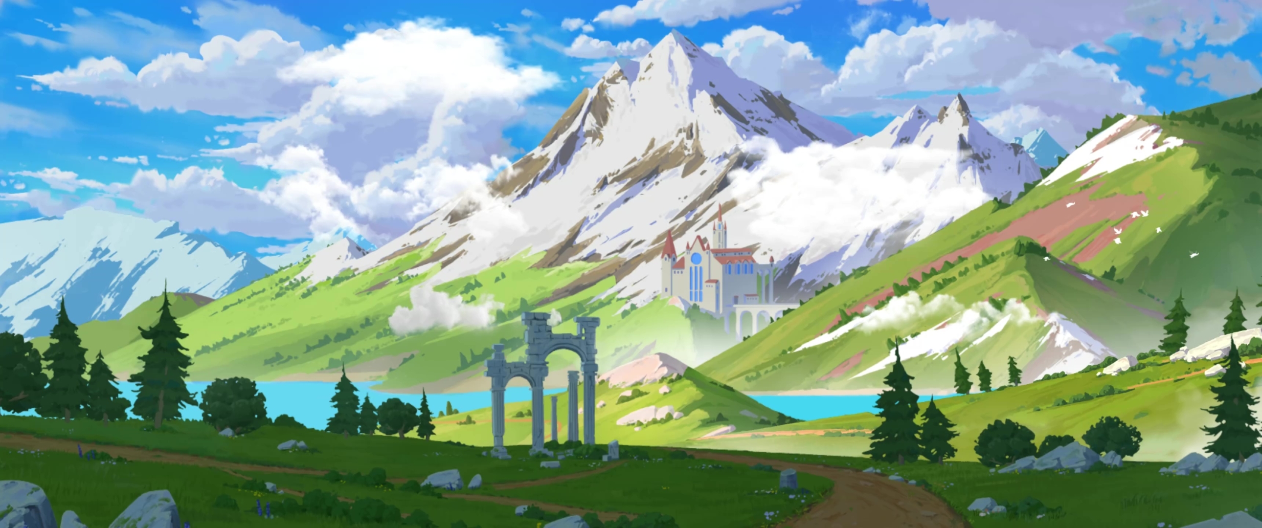 Swiss Alps Live Wallpaper - MoeWalls