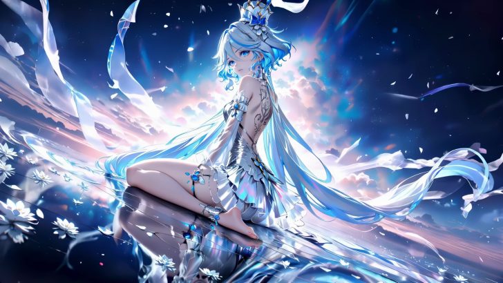 Flins Genshin Impact Live Wallpaper - MoeWalls