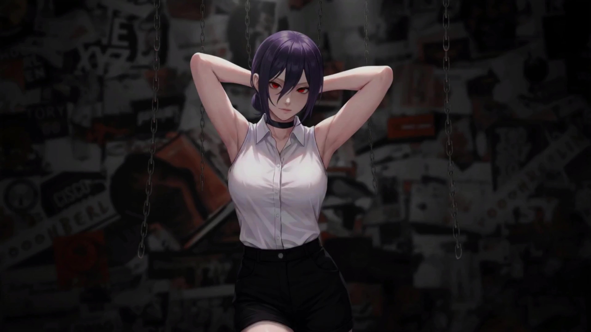 Reze Chainsaw Man Live Wallpaper - MoeWalls
