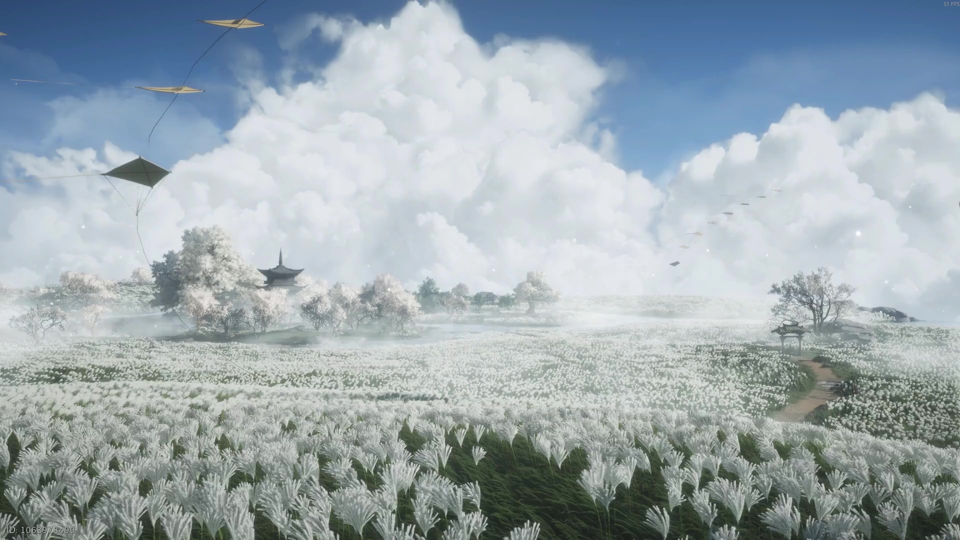 Flower Field Where Winds Meet Live Wallpaper - MoeWalls