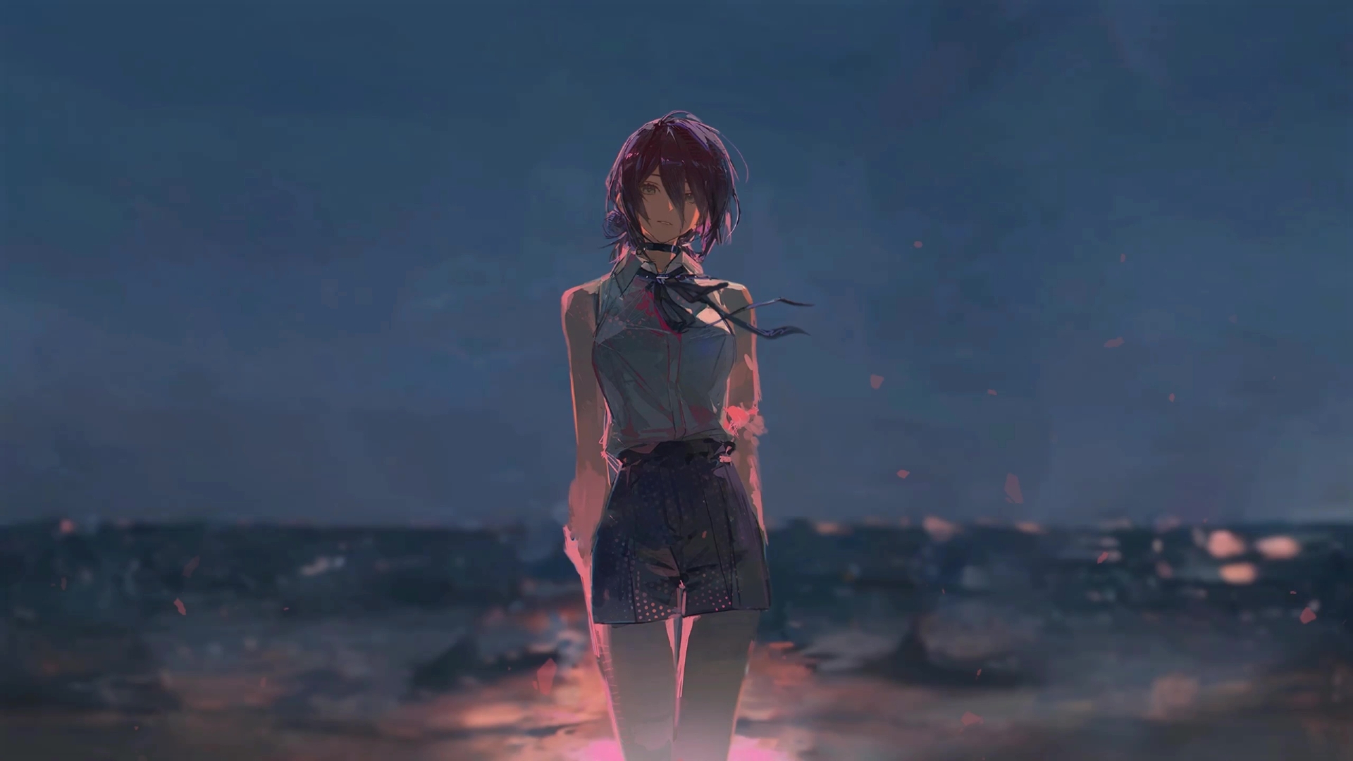Reze Chainsaw Man Live Wallpaper - MoeWalls
