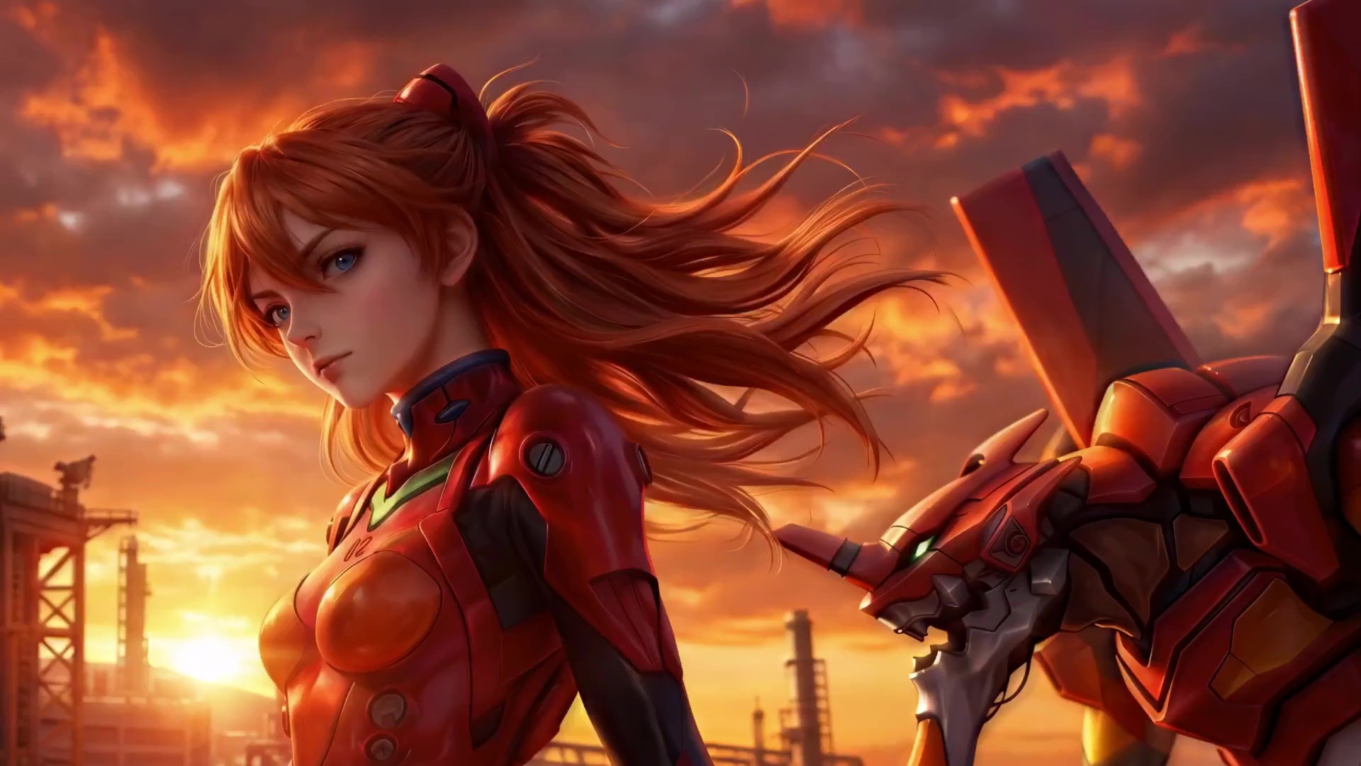 21 Asuka Langley Sohryu Live Wallpapers, Animated Wallpapers - MoeWalls