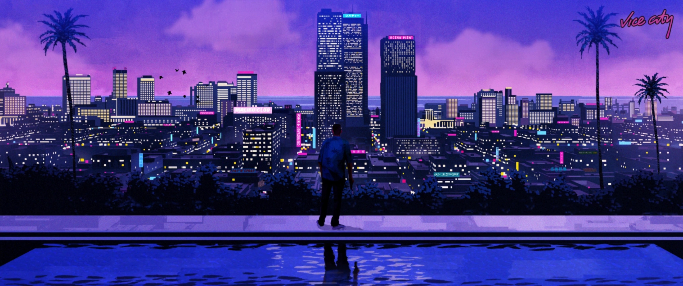 Grand Theft Auto Vice City Live Wallpaper - MoeWalls