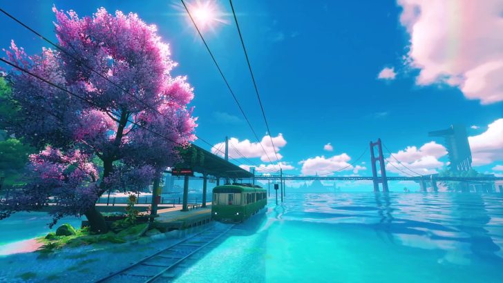 Dreamcore Train Live Wallpaper - MoeWalls