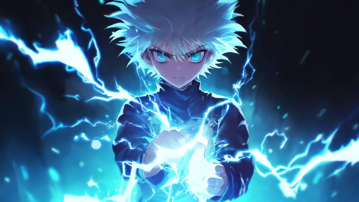 Killua Lightning Bolt Hunter X Hunter Live Wallpaper - MoeWalls