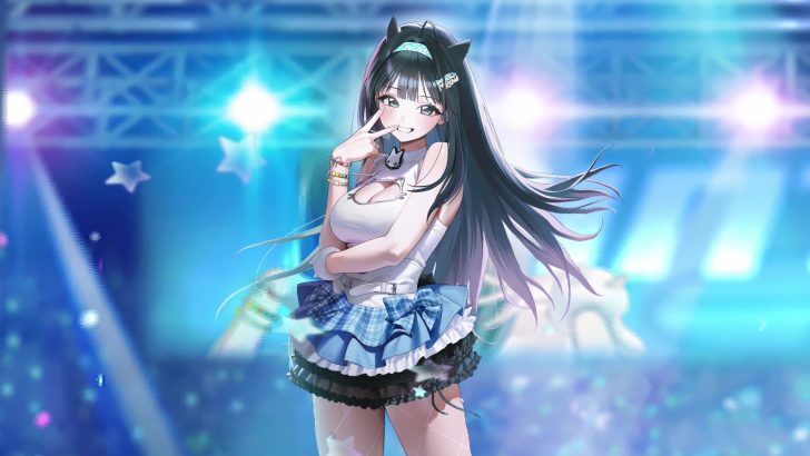 Mint B-SIDE IDOL Goddess Of Victory Nikke Live Wallpaper - MoeWalls